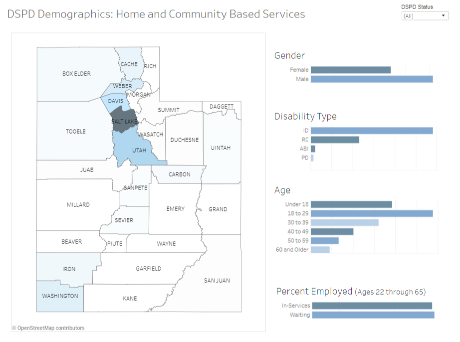 Dashboard | Services for People with Disabilities